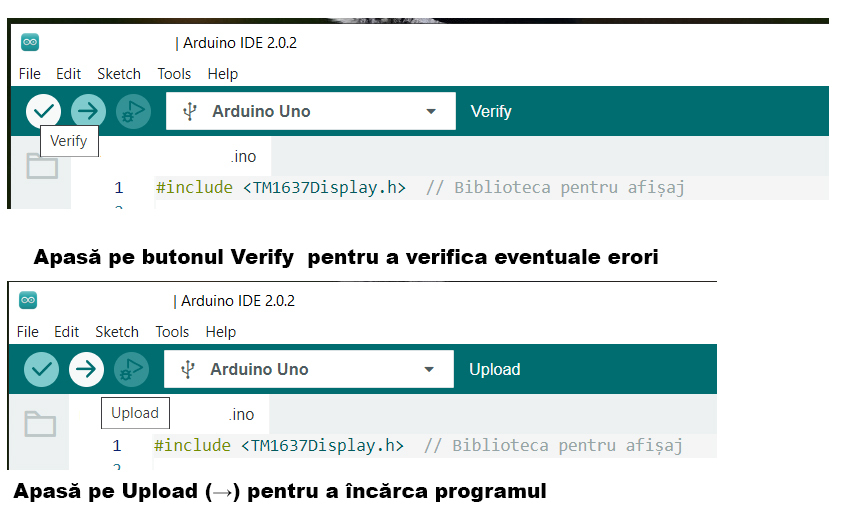 Instalare si utilizare Arduino IDE